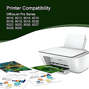 962XL Ink Cartridges Combo Pack Remanufactured Replacement for HP 962 XL 962XL Ink Cartridges Works with HP OfficeJet Pro 9015e 9010 9025e 9015 9020 9025 9018 9012 (4 Pack-BMCY)