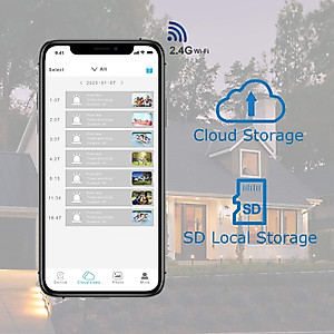 SOLIOM Wireless Rechargeable Battery Powered Solar Outdoor Security Camera Home Surveillance WiFi Camera with Spotlight Color Night Vision,Motion Activated,2-Way Audio and IP66 Waterproof S100