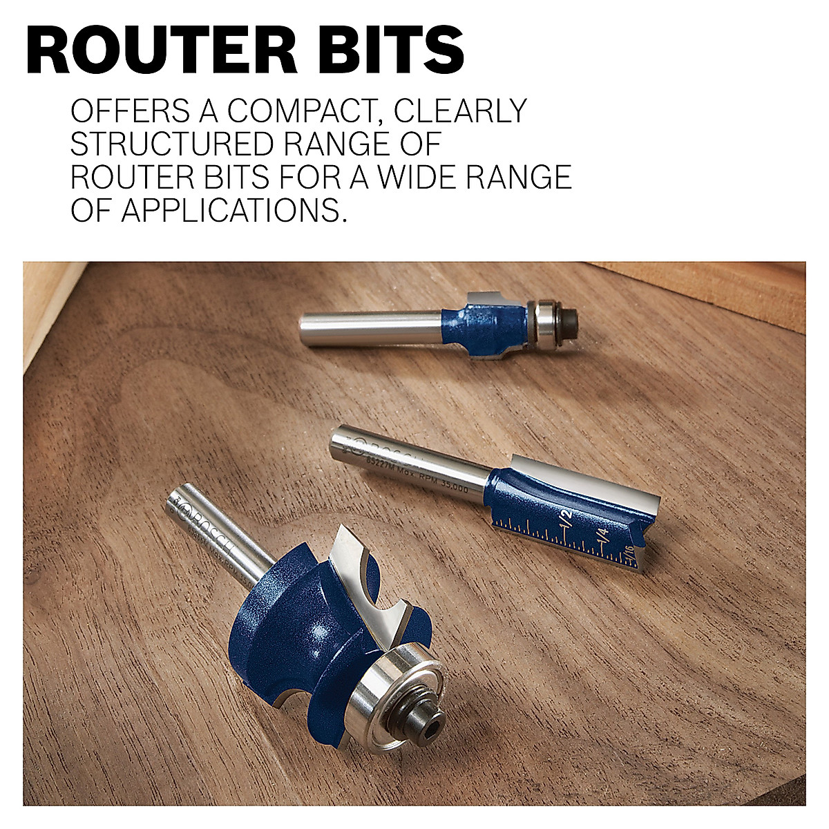 BOSCH 85596M 5/8 x 7/8 Inch Carbide Tipped Roundover Bit