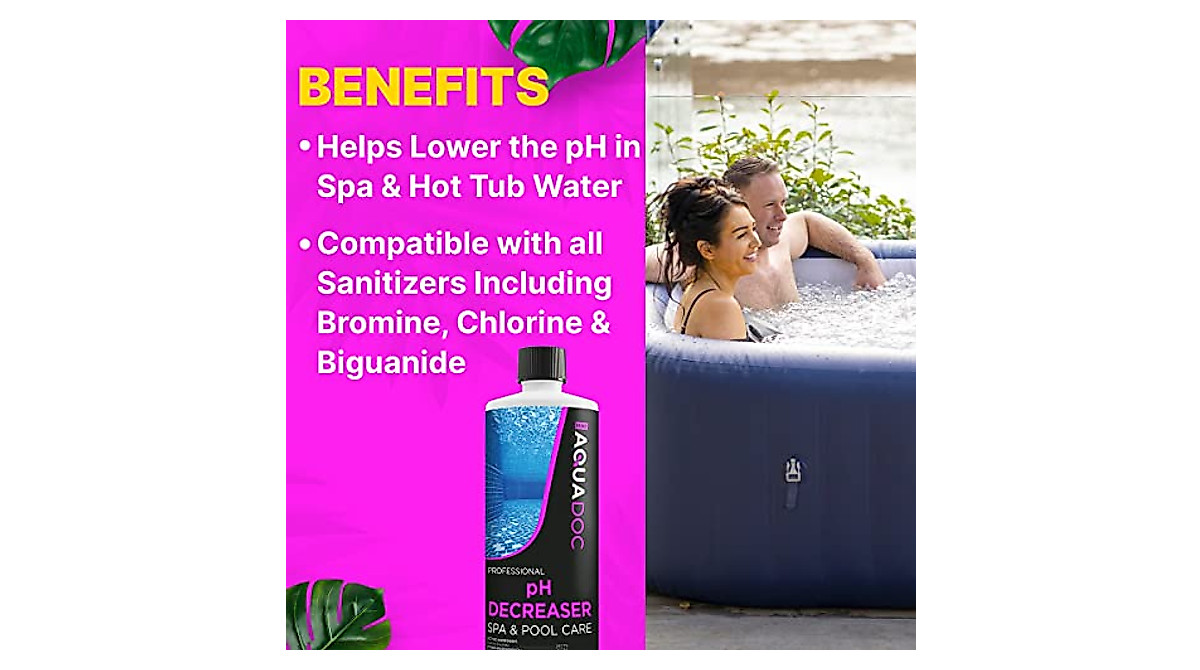 AquaDoc pH Decreaser for Hot Tubs - Balance Your Spa Chemistry