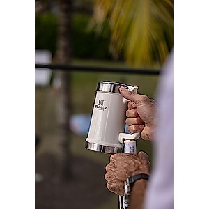 Stanley Classic Bottle Opener Beer Stein 24oz Cream Gloss