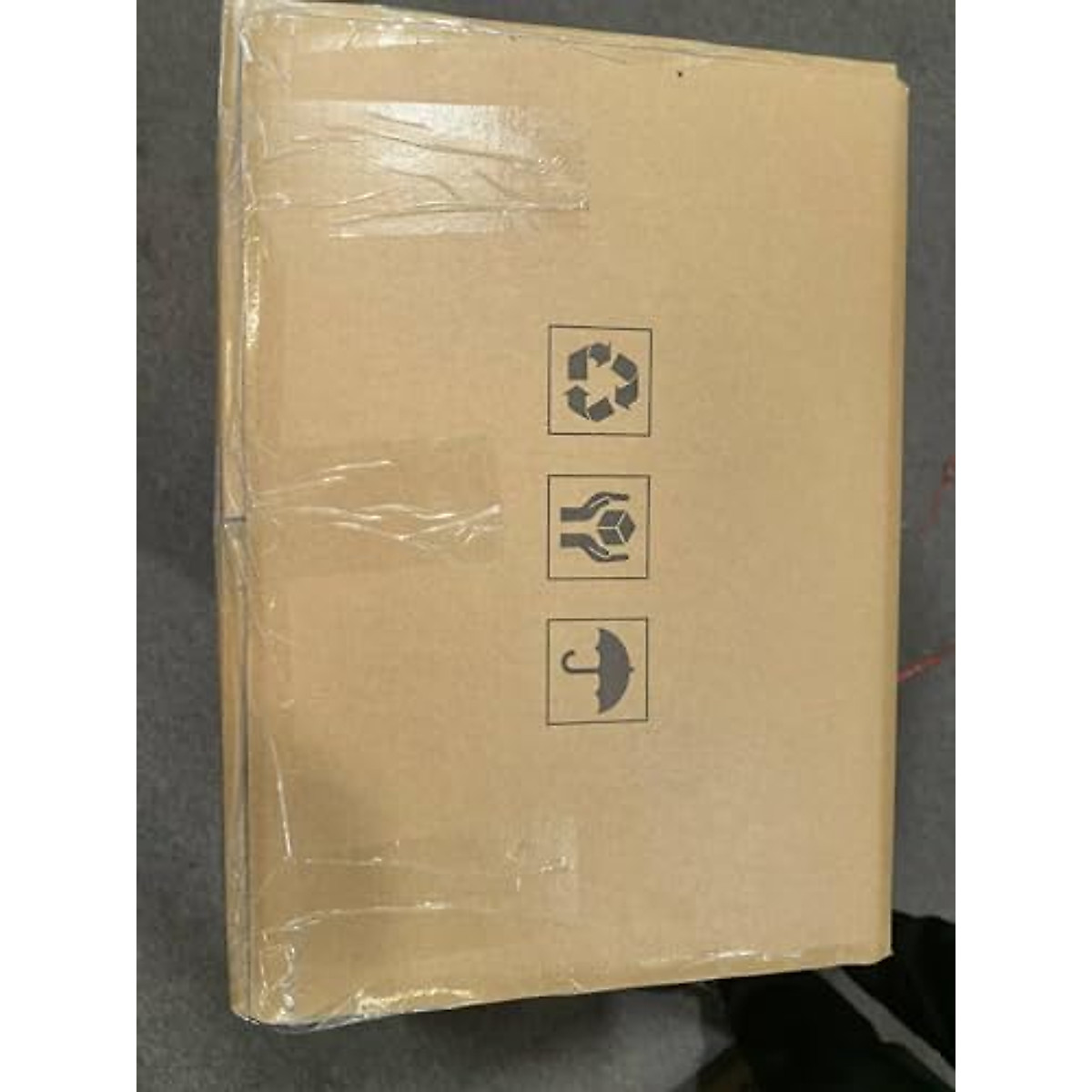 Tribesigns 63 L x31W x 30 H Executive Desk, Farmhouse Wood Computer Desk, Large Home Offcie Table with Black Metal Frame, Long Table