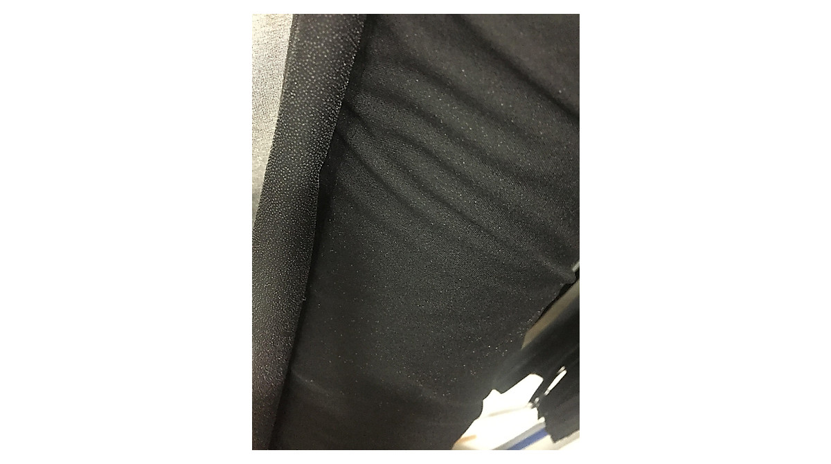 Black Fusible Tricot Interfacing 3 Yards - Lightweight & Stretchable