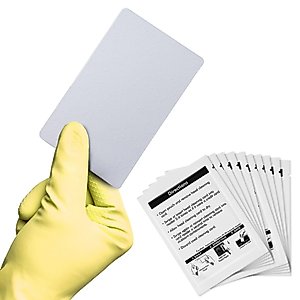 Card Reader Cleaning Cards - BIHYM Dual Side Credit Card Reader Cleaner, CR80 Card Reader Cleaner POS Swipe Terminal Cleaning Cards (10PCS)
