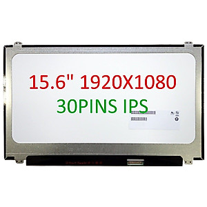 FULLCOM New 15.6 inch Screen Compatible with NV156FHM-N46, NV156FHM-N41,NV156FHM-N42 V5.0, NV156FHM-N43 Also fit LM156LF1L02, BH156EA2S IPS FHD 1080P Replacement Screen