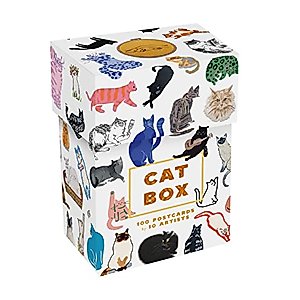 Princeton Architectural Press Cat Box: 100 Postcards by 10 Artists