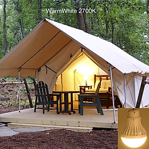 Onite USB Light, Camping Gear or Accessories, LED Camping Lights, Also for Garage Warehouse Car Truck Fishing Boat Outdoor Tent Emergency Light or Lantern, WarmWhite