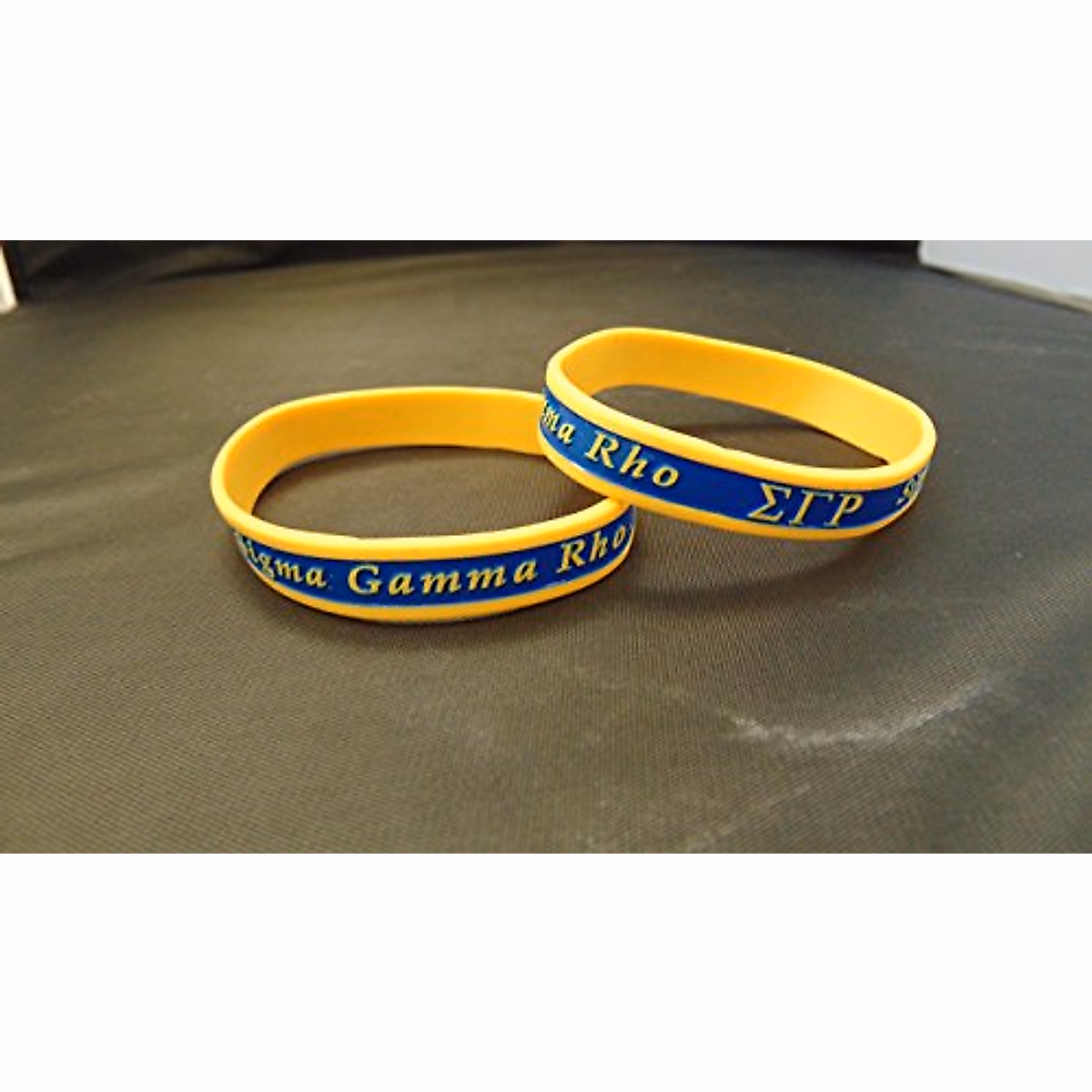 New Classic! Sigma Gamma Rho Silicone Bracelet