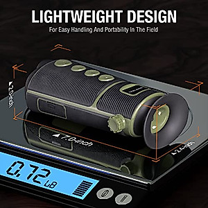 Thermal Scope,Teslong 256x192 Thermal Monocular Handheld Infrared Night Vision Monocular, Weather-Resistant Thermal Binoculars Short Range Thermal Monocular for Hunting,Outdoor Camping,Travel