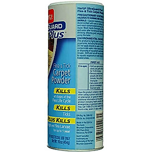 Hartz UltraGuard Plus Flea & Tick Carpet Powder - 16oz