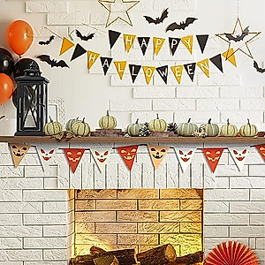 BAPPEY Pumpkin Decor - Fall Decor - Pumpkin Harvest Decor - 15PCS Foam Pumpkin for Fall Harvest Home Holiday Thanksgiving Halloween DIY Filler Decoration