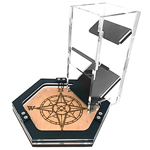 C4Labs Mini Personal Size Gaming Compass Dice Tray