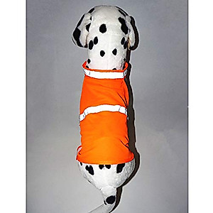 POPETPOP Dog Reflective Safety Vest High Visibility Breathable Dog Summer Clothes for Walking Running Hiking, for Small Dogs
