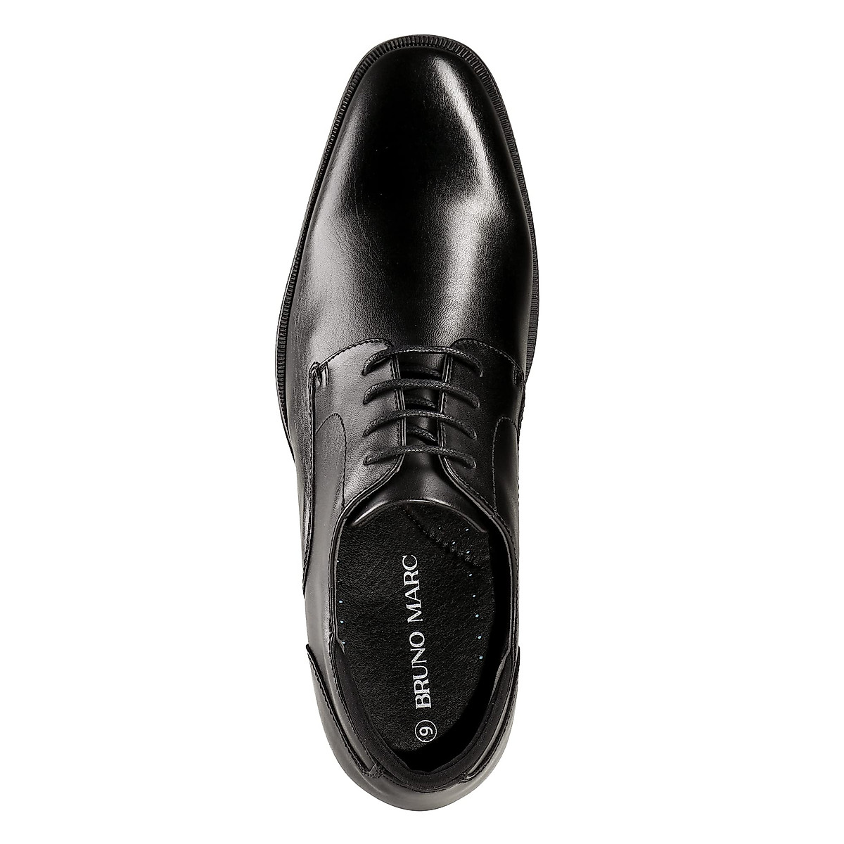 Bruno Marc Men's Dress Oxfords,Black,Size9.5,SBOX221M