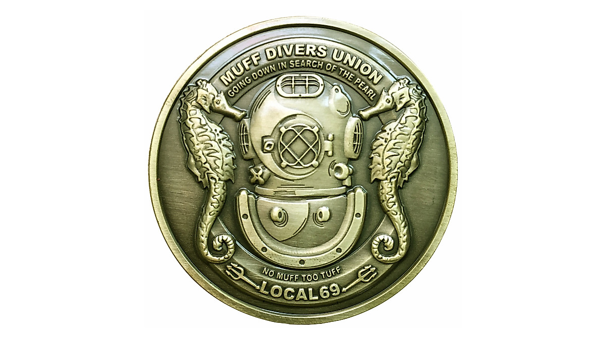 Wetter Is Better Challenge Coin | Win-Win Good Luck Flip!