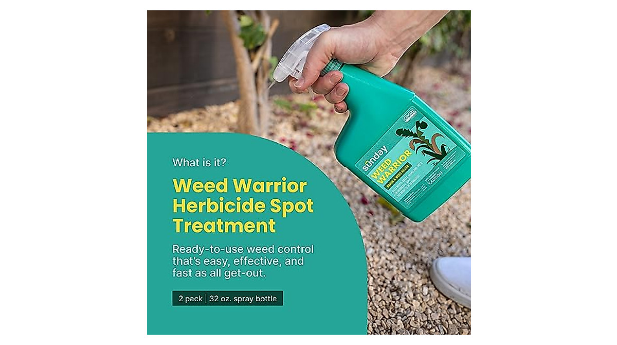 Sunday Weed Warrior - 32oz Organic Weed Killer Spray