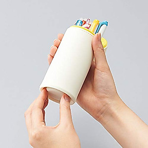 LIHIT LAB. PuniLabo Stand Up Pen Case (Pen Holder) Tiger Cat A7712-11