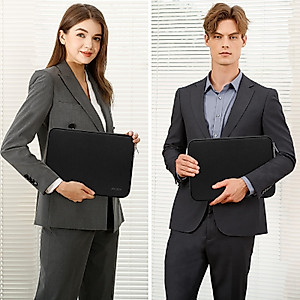 MOSISO Laptop Sleeve Compatible with MacBook Air/Pro, 13-13.3 inch Notebook, Compatible with MacBook Pro 14 inch 2023-2021 A2779 M2 A2442 M1, Neoprene Bag with Small Case, Black