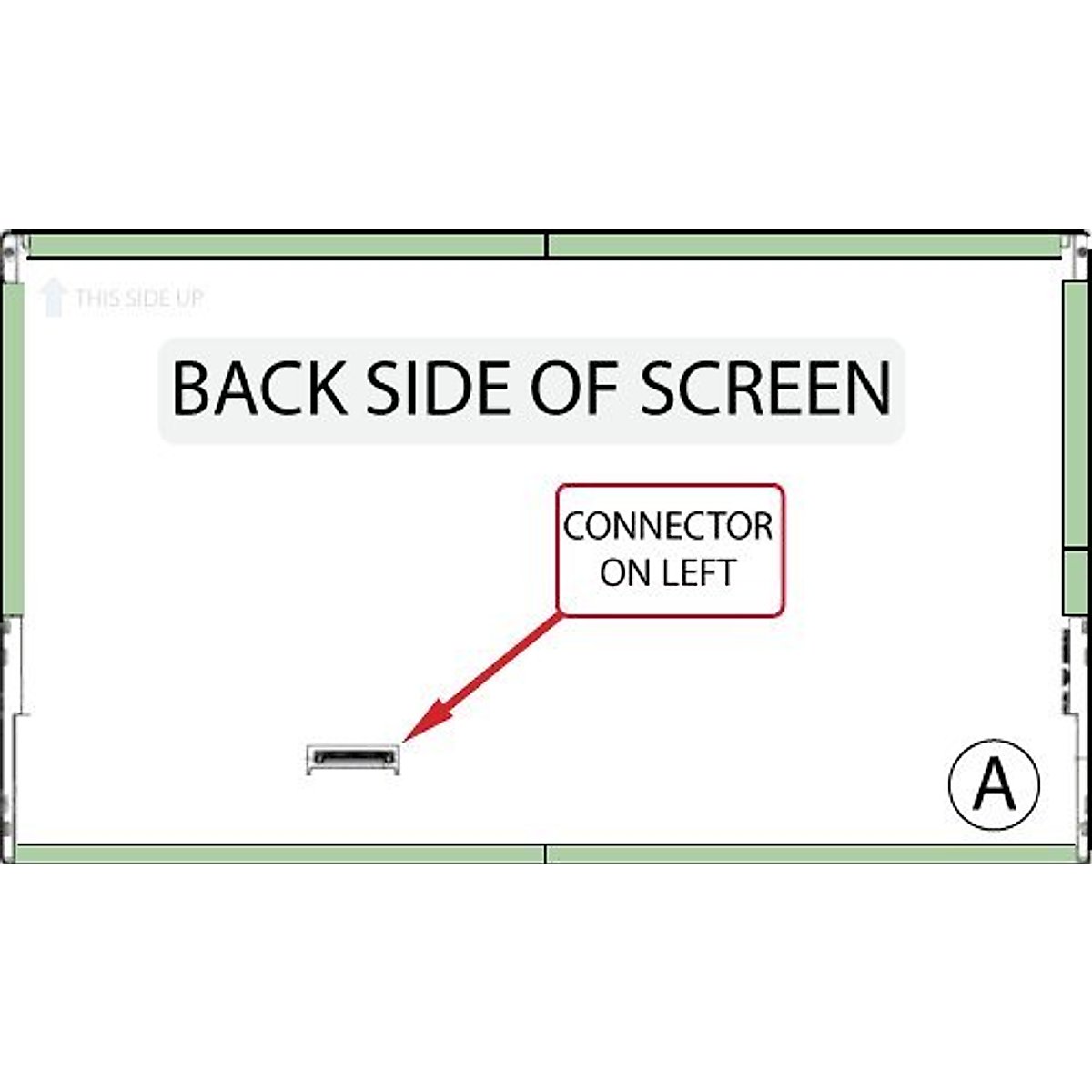 Samsung LTN173KT01-C09 Bottom Left Connector Laptop LCD Screen 17.3" WXGA++ DIODE (Substitute Replacement LCD Screen ONLY. NOT A Laptop)