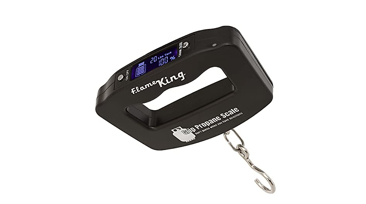 Flame King Propane Tank Digital Scale for 5-40Lb Tanks