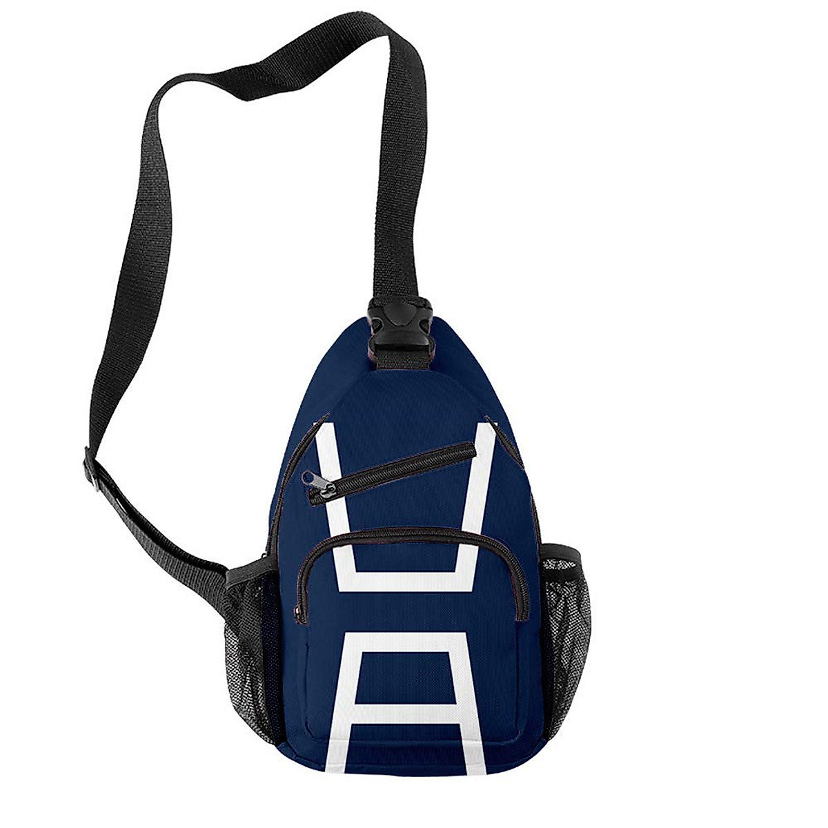 Anime Backpacks Kid Schoolbag Backpack for teens students and unisex 3pcs（Bag-Blue）