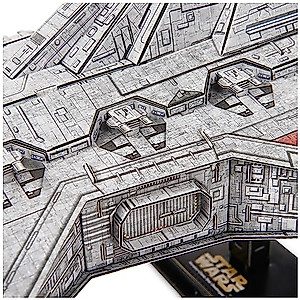 4D Puzzles, Star Wars Deluxe Venator-Class Star Destroyer 3D Model Kit Over 2ft. Wide 288 Pcs | Star Wars Toys | Paper Model Kits for Adults & Teens 12+