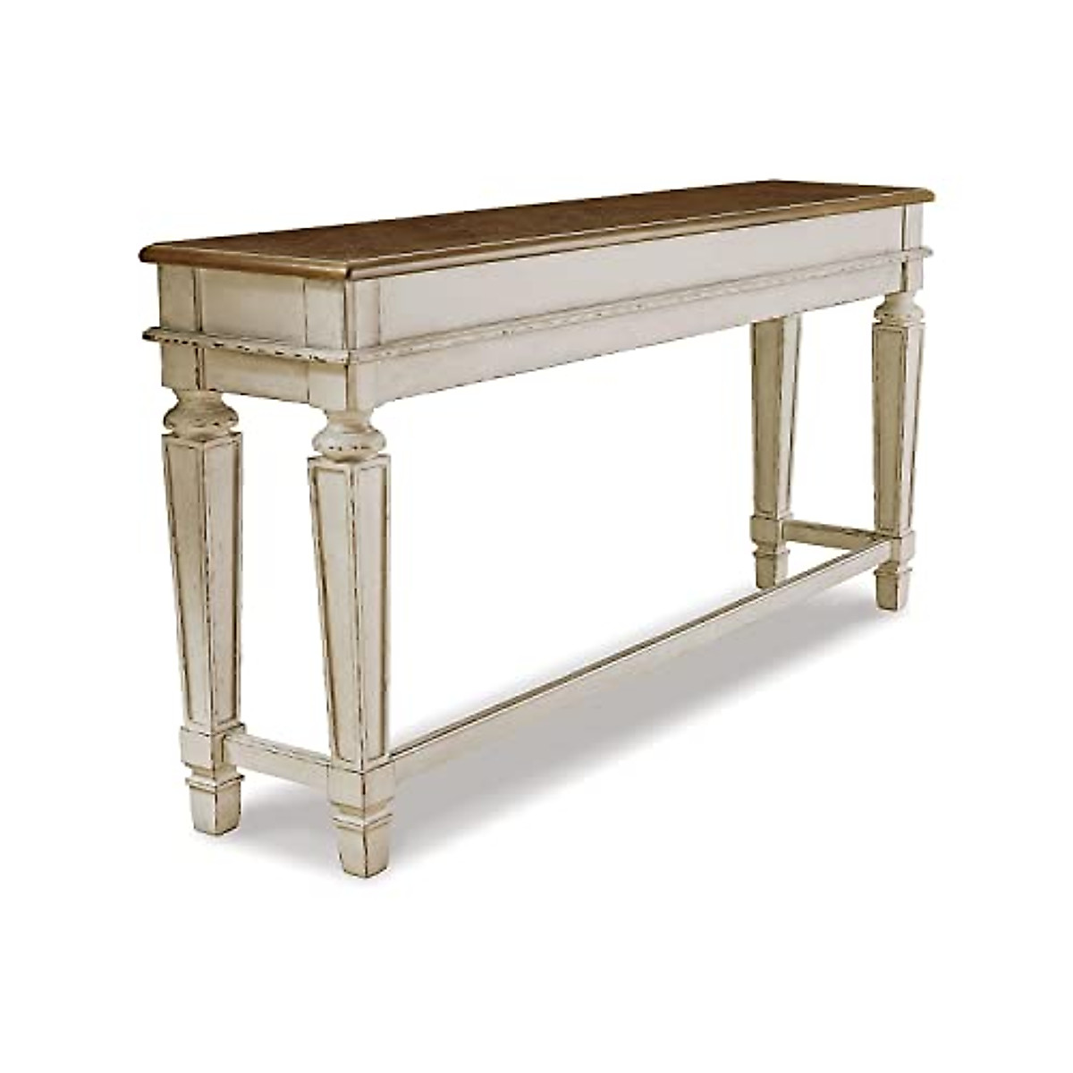 Signature Design by Ashley Realyn Dining Table, Antique White