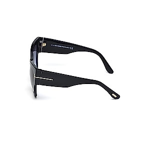 Tom Ford Women's TF371 Sunglasses, Shiny Black