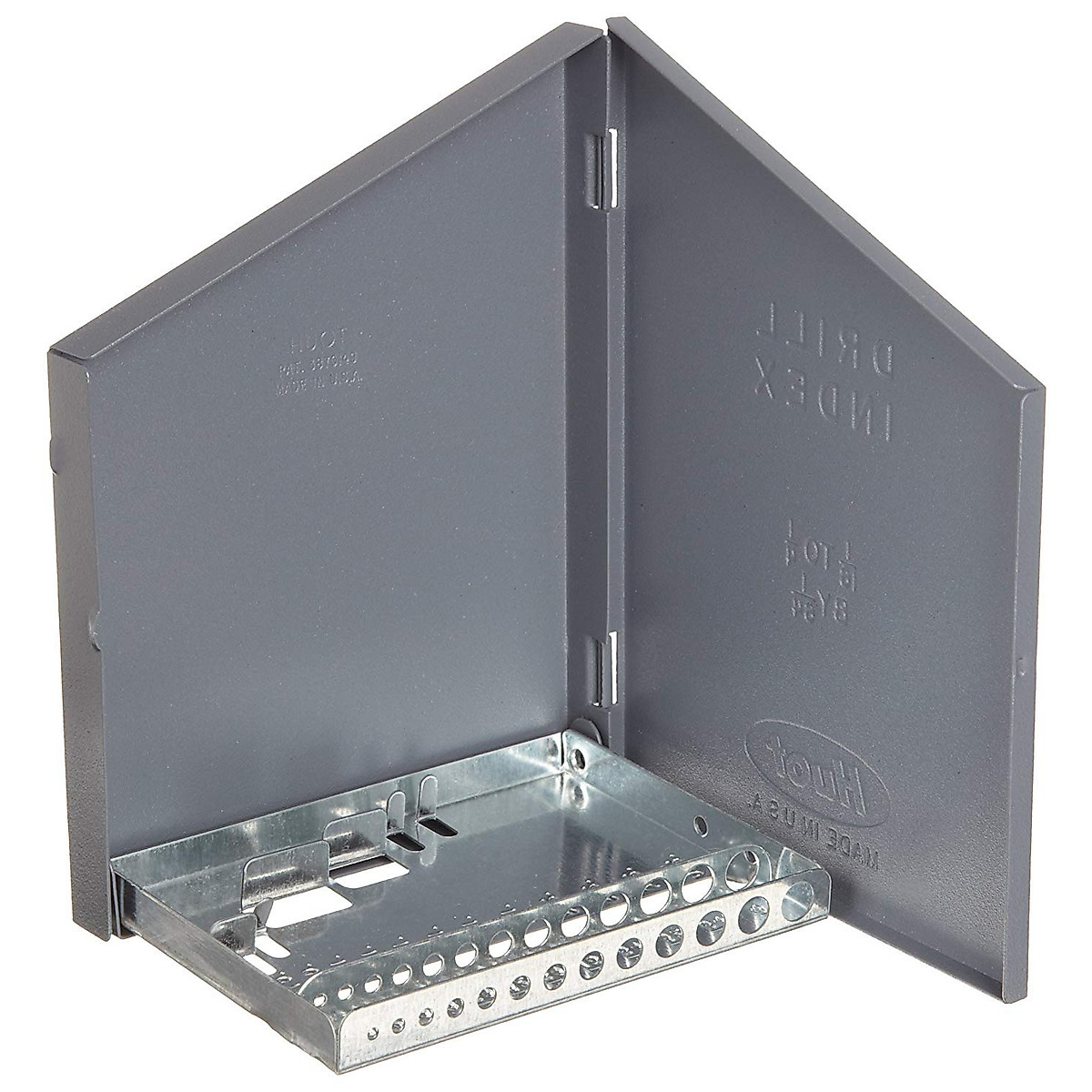 Huot 12750 Jobbers Length Fractional Drill Index, 1/16-inch to 1/4-inch by 64ths, (1 per Pack)