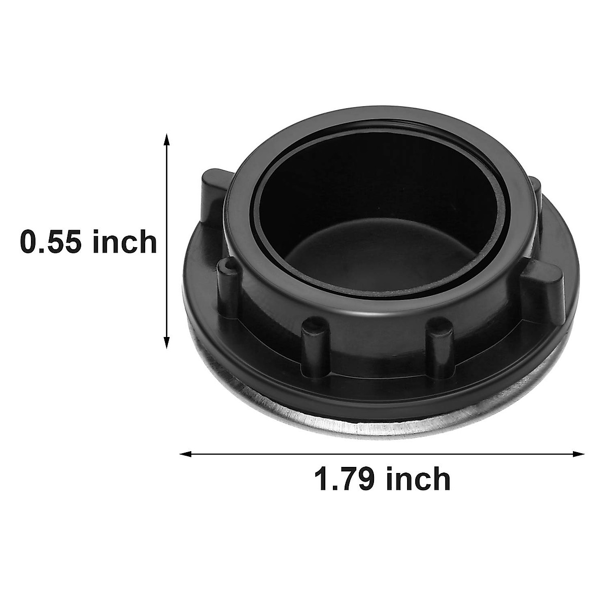 Tatuo Sink Hole Plug Sink Tap Hole Cover Kitchen Faucet Hole Cover Stainless Steel, 2 Packs (1.1 to 1.7 Inch in Diameter)