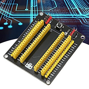 Sanpyl Expansion Board for Pi SWD Debugging Smart Control, 40Pin Quick Connection No Welding Quick Connection Development Board with Reset Button