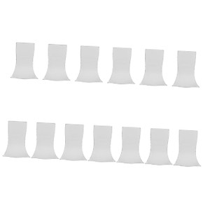 Cabilock 13 Pcs Water Tray Black Serving Tray Drinking Lotion Dispenser Drip Tray Foam Drip Tray Bark Wall Cup Holder Anti-Leakage Soap Dispenser Tray Plastic No Contact Liquid Soap White
