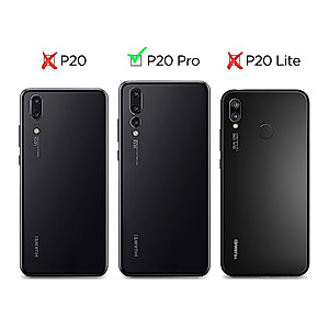 Spigen Rugged Armor Designed for Huawei P20 Pro Case (2018) - Black
