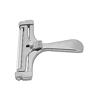 1 Pcs Silver Stainless Steel Wire Cheese Slicer Heavy Duty Adjustable Thickness Cheese Cutter Cheese Knife Kitchen Cooking Tool