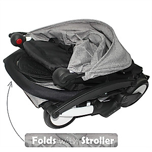 Bumper Bar,Armrest,Handle,Crossbar for Babyzen YOYO YOYO+ Baby Stroller (Oxford Cloth)