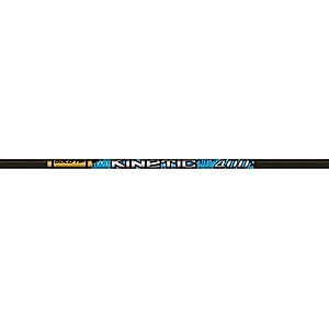 Gold Tip Kinetic KAOS Shafts (One Dozen), Black, 300