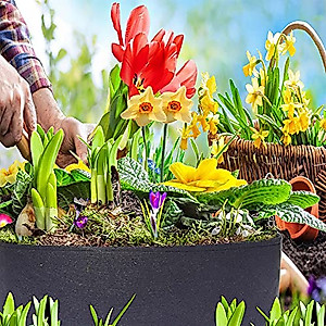 M MAIUS Potato Grow Bag, 15/50/100 Gallon Grow Bag Raised Garden Bed Bag Round Breathable Planting Grow Container for Potato Tomato Carrot