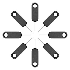 YOASIUX Collection Sim Card Tray Remover Eject Pin Key Tool for iPhone iPad Samsung Galaxy Smart Phone/Tablet and More sim Card Tool (8 Pack)