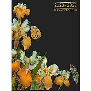 Monthly Planner 2023-2027: Monthly Calendar Organizer, Professional and Elegant Cover