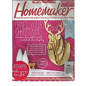 HOMEMAKER, MAKING * INTERIORS * STITCHING * BAKING * KNITTING & MORE ISSUE, 26
