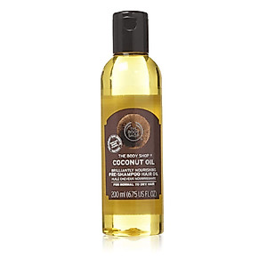The Body Shop Coconut Oil Brilliantly Nourishing Pre-Shampoo Hair Oil, 6.75 Fluid Ounce