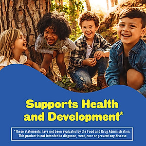 L’il Critters Gummy Vites Daily Gummy Multivitamin for Kids, Vitamin C, D3 for Immune Support Cherry, Strawberry, Orange, Pineapple and Blueberry Flavors, 190 Gummies