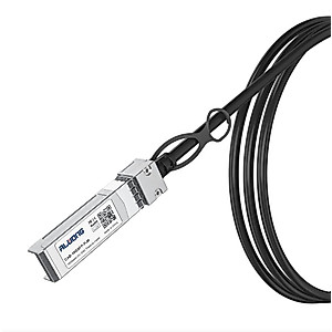 2-Pack 3m/9.84ft 10G Direct Attach Copper Cable, SFP+ Passive Twinax DAC Cable for Cisco SFP-H10GB-CU3M, Ubiquiti, Arista, D-Link, Intel, Meraki, Mikrotik, Netgear, TP-Link etc.