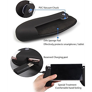 iPad /Android Tablet /SmartPhone Game Controller, Mobile Phone Gamepad Holder Mobile Game Grip Mobile Gamepad Joystick Game Clutch for 4~12.9 In Equipment(black)
