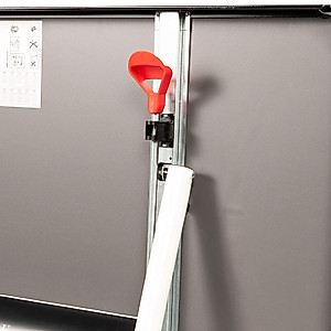 Butterfly Timo Boll Crossline Outdoor Ping Pong Table | 3-Year Warranty | Made in Germany | Outdoor Table Tennis Table | Adjustable Ping Pong Net Set, Grey