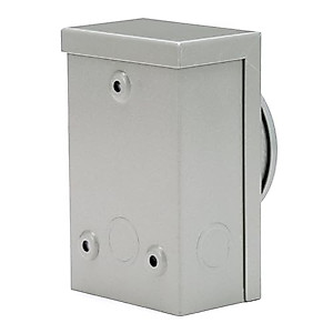 Reliance Controls Corporation PB20 20-Amp NEMA 3R Power Inlet Box for Generators Up to 5,000 Running Watts,Gray