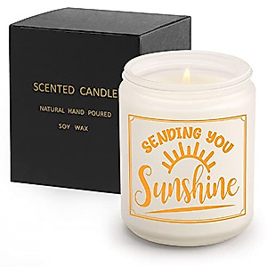 Friendship Gift - Best Friend Unique Gifts for Women - Birthday Gifts for Friends Female - Thinking of You Gifts for Women Mothers Daughter, Get Well Soon Gifts, Cheer Up Gift, Scented Candle Gifts