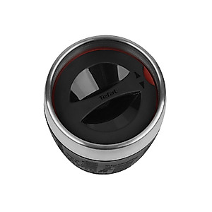 Tefal Travel Cup, Stainless Steel, Black, 200 ml