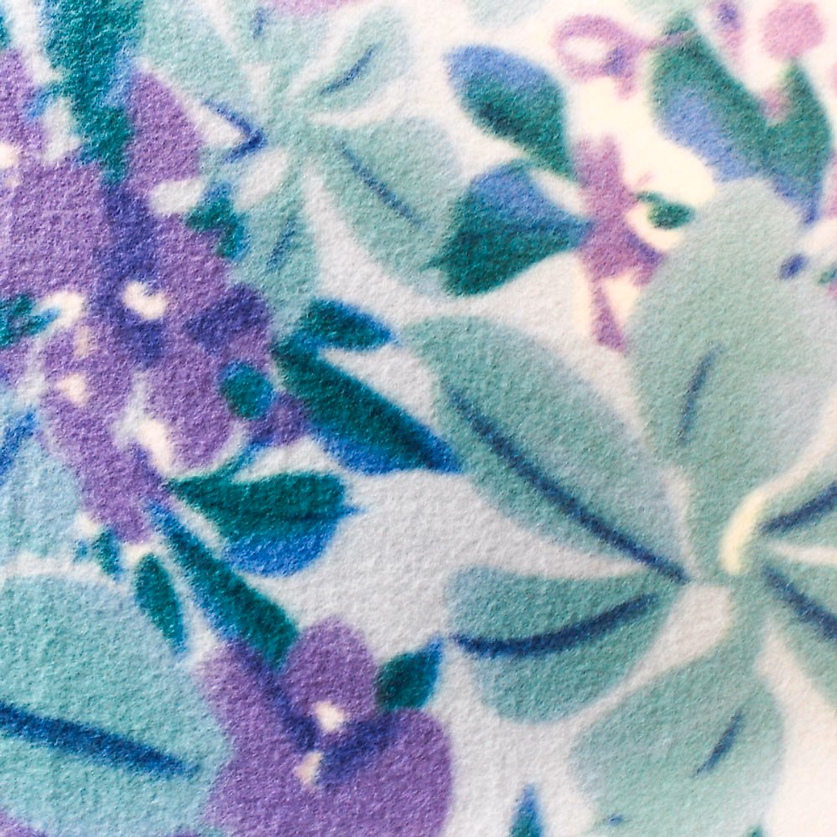 Wild Floral Anti Pill Premium Fleece Fabric, 60” Inches Wide – Sold By The Yard (FB)