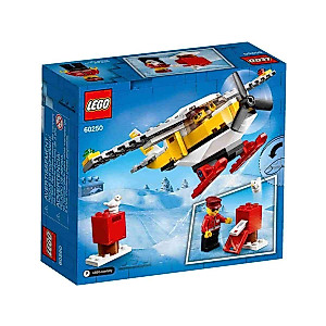 LEGO City Mail Plane 60250 Pretend-Play Toy, Fun Building Set for Kids (74 Pieces)